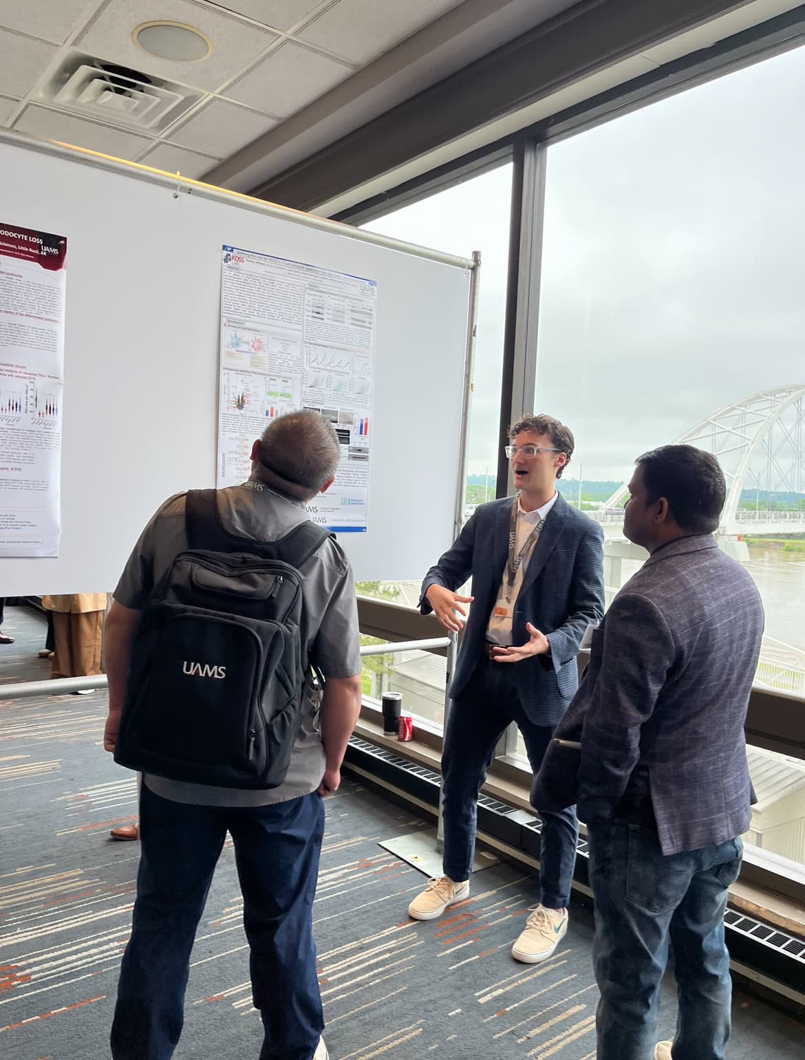 Thomas Williams wins poster award | UAMS Department of Biochemistry and ...