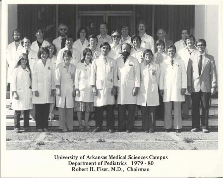 History - Early Fiser Years | UAMS Department of Pediatrics