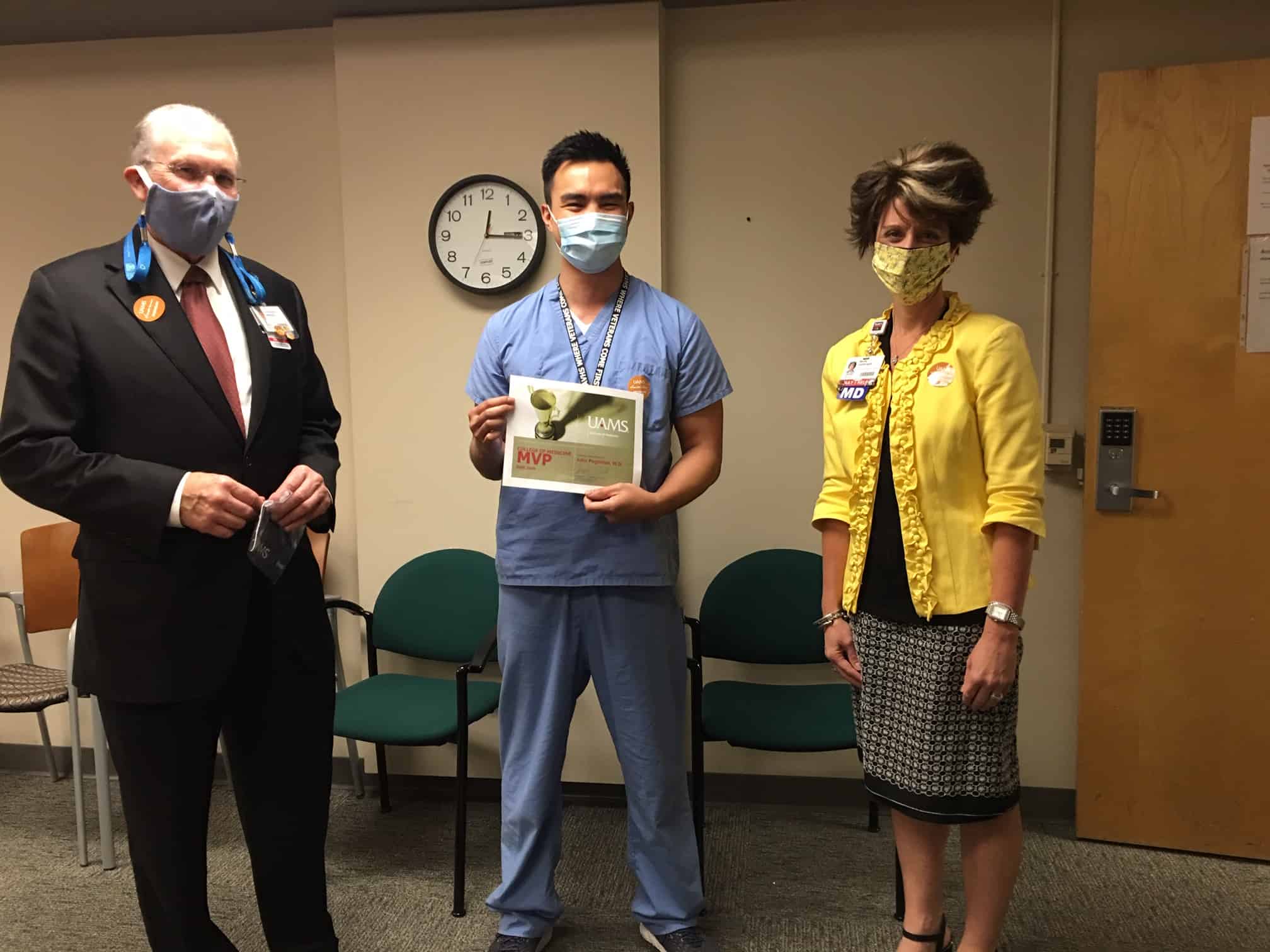 Dr. Pagteilan is the First College of Medicine MVP | UAMS Department of ...
